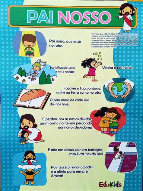Pai Nosso Poster Cartaz Painel Quadro Decorativo Shopee Brasil