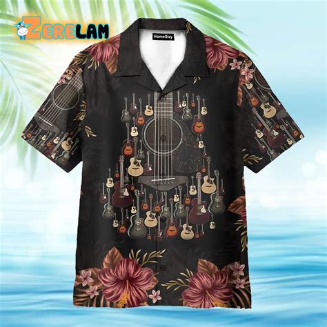 Acoustic Guitars Hawaiian Shirt Zerelam