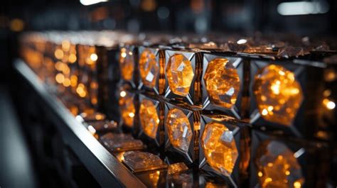 Premium Photo A Representation Of Cryptocurrency Mining Farm