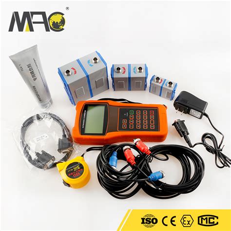 Digital Handheld Ultrasonic Water Flow Meter Flow Sensor China Ultrasonic Flow Meter And