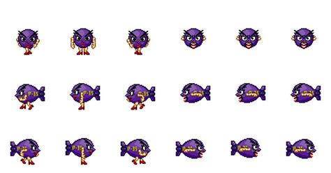 ドット絵 【rpgツクールvx】魚雷ガール【キャラチップ】 レッカのイラスト Pixiv