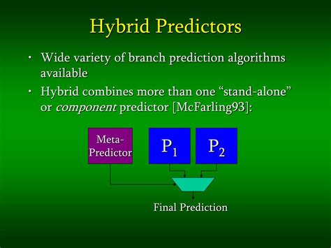Ppt Predicting Conditional Branches With Fusion Based Hybrid
