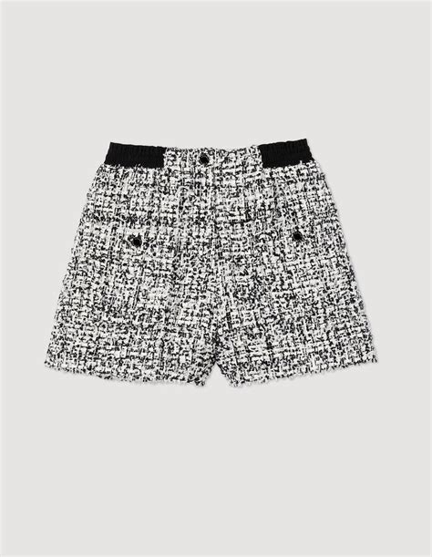 Sandro Tweed Shorts Endource