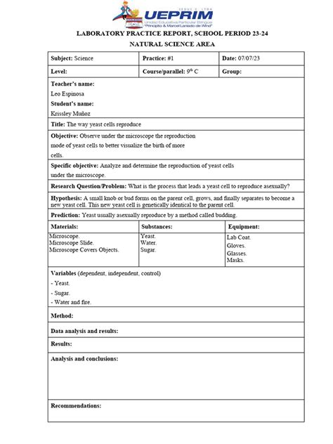Lab Practice Pdf Experiment Reproduction
