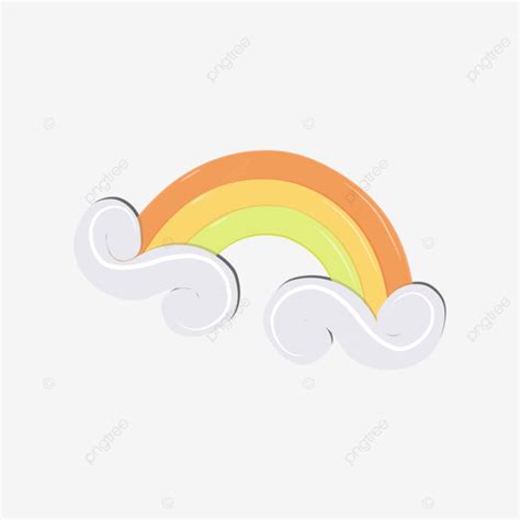 Cute Rainbows Clouds Vector Rainbows Cute Rainbow Rainbow Cloud Png