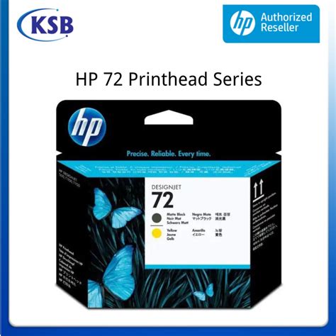 HP 72 DesignJet Printhead Series ( C9380A | C9383A | C9384A ) | Shopee ...
