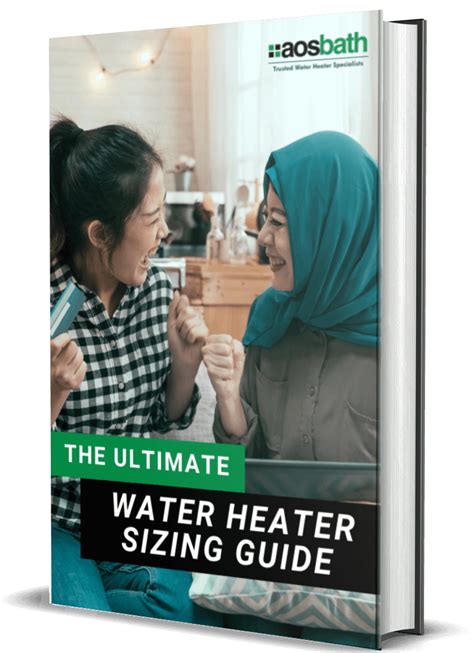 Ultimate Water Heater Sizing Guide Aos Bath Singapore