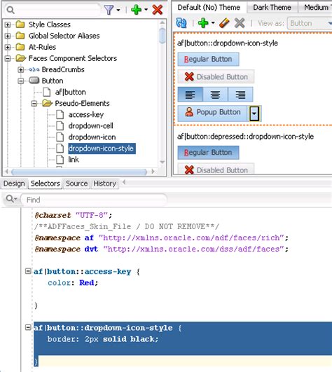 Working With Component Specific Selectors