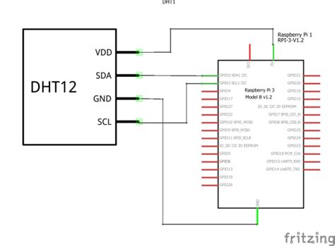 Dht12 Temperature Sensor And Raspberry Pi Example Pi Bits