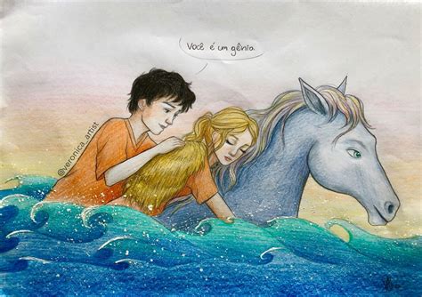 Percabeth Mar De Mostros Percy Jackson Fan Art Percy And Annabeth