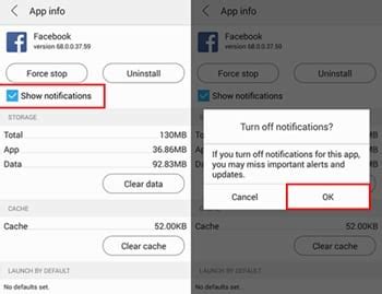 How To Disable Android Notifications For Various Social Networks