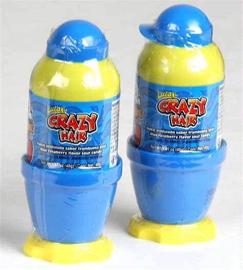 Lucas Crazy Hair Candy Blue Raspberry Shop Candy At H E B