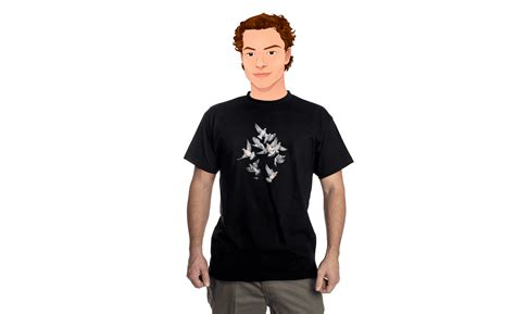 Tee Shirt Nature Bartavel Tailles S Couleur Noir Motifs Tee Shirts