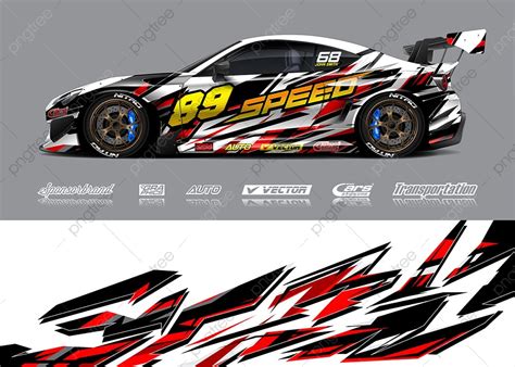 Race Car Livery Design Vector Mockup Template Download On Pngtree