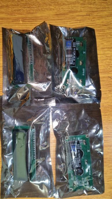 X Lcd I C Interface Arduino Plavo Ili Zeleno Osvjetljenje
