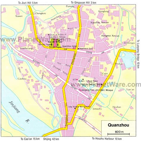 Map Of China Neighbouring Countries Planetware