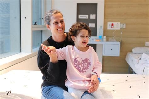 Emotional Moment Released Us Hostage Abigail Edan 4 Reunited With