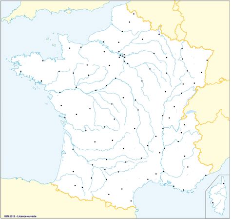 Cartes Des Villes Et Quiz Cartes De France