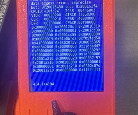blue screen reboot imprecise data access error hardware firmware