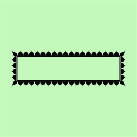 배너 세트의 프레임 일러스트레이션 프리미엄 벡터