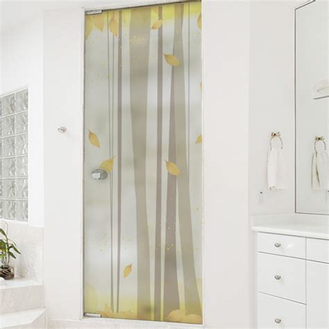 나무자전거 창문 유리창 안개시트지 Gg Cj601 가을의나무나무자전거 시트지 그래픽스티커 레터링전문