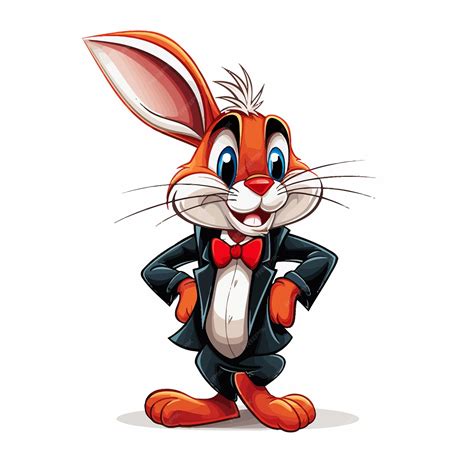 Premium Vector Bugs Bunny Vector Illustration