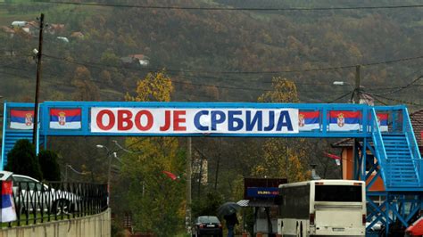 Протест на сърбите в Косовска Митровица Front Bg
