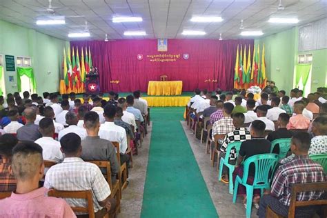 ပြည်သူ့စစ်မှုထမ်းသင်တန်းအမှတ်စဉ် ၃ သို့ တက်ရောက်ကြမည့် နိုင်ငံ့သားကောင