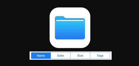 How To Sort Files On Ipad And Iphone