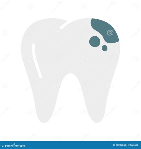 Tooth Decay Bad Tooth Stock Vector Illustration Of Funny 262078594