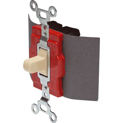 20 A 120277 Vac Double Throw Switch Single Pole Ivory