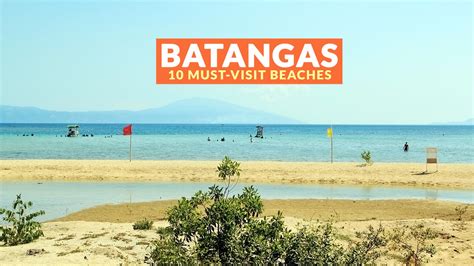 10 Must Visit BATANGAS BEACHES Philippine Beach Guide