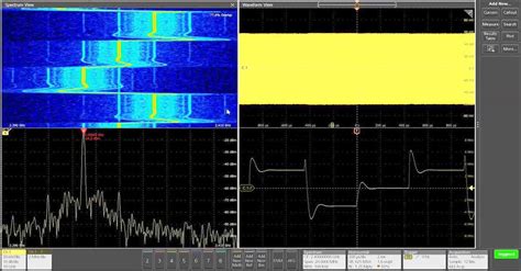 new spectrogram feature for mso oscilloscopes tektronix europe posted