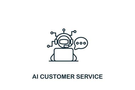 Ai Customer Service Icon Graphic By Aimagenarium Creative Fabrica