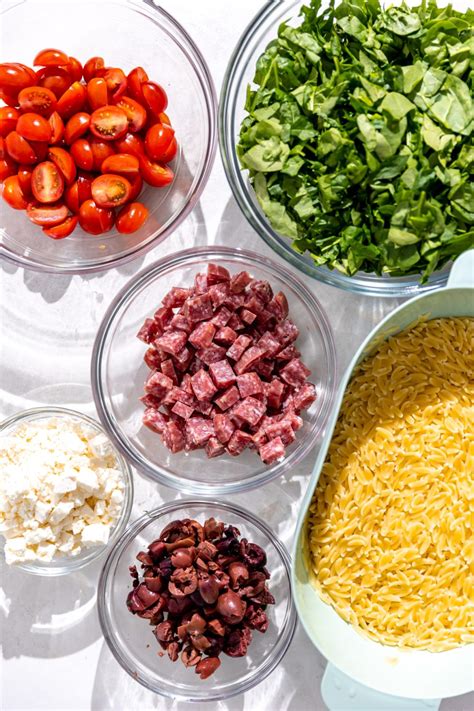 Mediterranean Orzo Pasta Salad