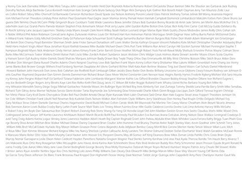 C25 Benjamin Moore Chris Webber Frances Conroy Per Holst Janusz