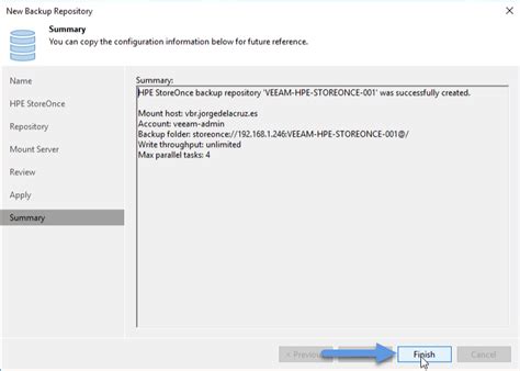 Hpe Cómo Configurar Veeam Backup And Replication Con Hpe Storeonce Y
