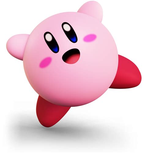 06 Kirby Brawl Render Pose Recreation By Virtualbeef On Deviantart