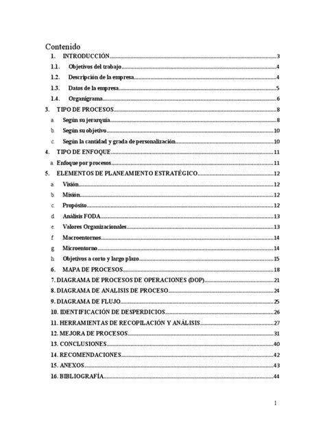 Modelo De Contenido De Trabajo Final Pdf