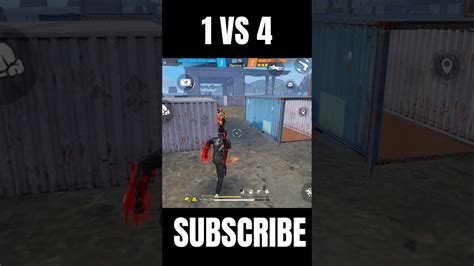 Cs Rank 1vs4 Destroy In Seconds 😨b2k Ffshorts Shortsfeed