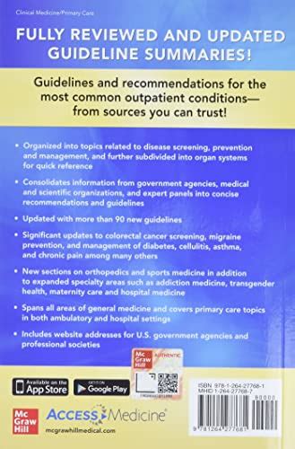 Current Practice Guidelines In Primary Care 2021 2022 Pricepulse