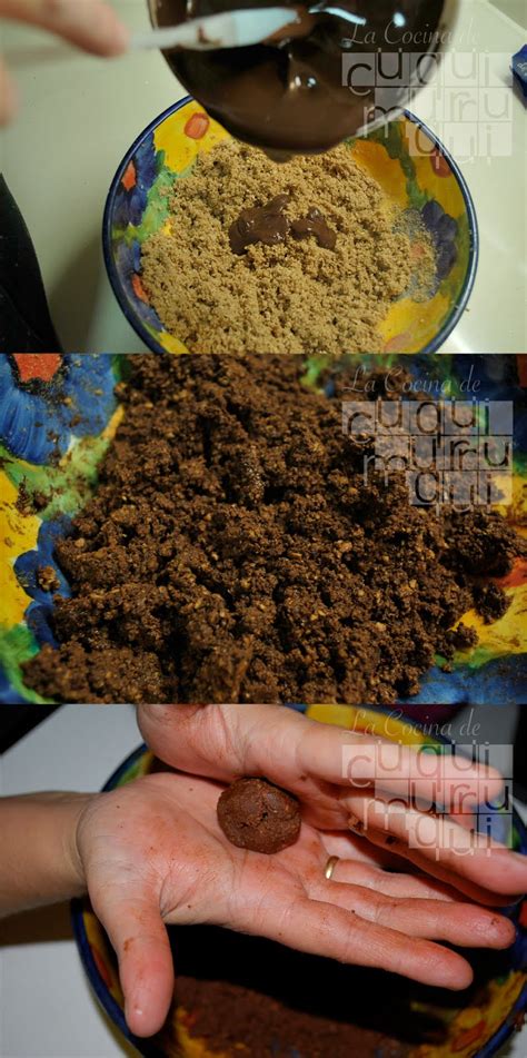 La Cocina De Cuquimurruqui Trufas De Galleta Y Leche Condensada Con Coco