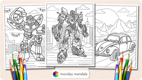 Transformers Bumblebee Coloring Pages 2025 Transformers Bumblebee Coloring Pages 2025