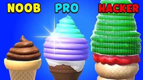 NOOB Vs PRO Vs HACKER Ice Cream Inc YouTube