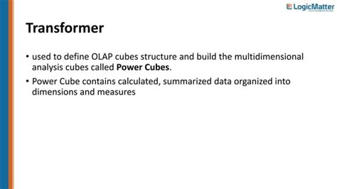 Model Desing In IBM Cognos PPT