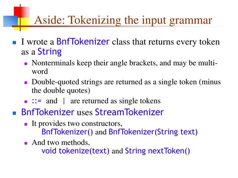 Ppt Bnf Grammar Powerpoint Presentation Free Download Id357601
