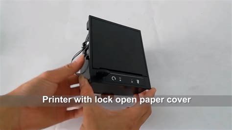 Hspos 80mm 24v 패널 열 라벨 프린터 3 인치 임베디드 스티커 프린터 블랙 마크 감지기 Hs K35 Buy Hopos 프린터스티커 프린터열 라벨 프린터