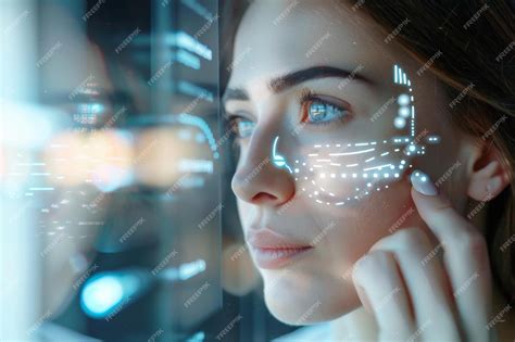 Premium Photo | CuttingEdge Augmented Reality App for Skin Analysis on HighTech Device Screen