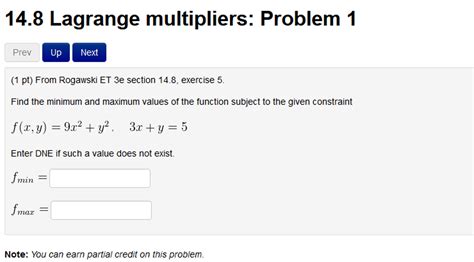 Solved Find The Minimum And Maximum Values Of The Function