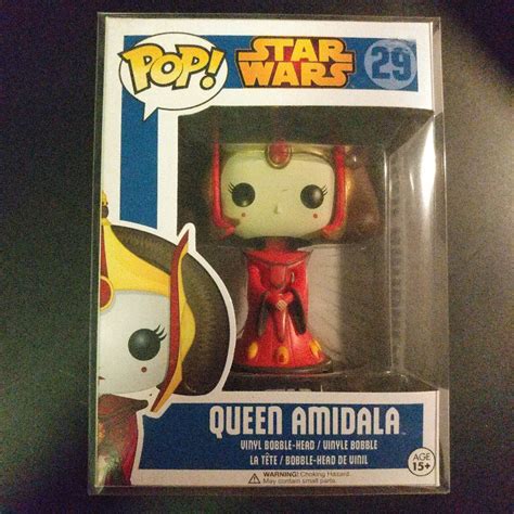 Funko Pop Star Wars Queen Amidala 29 Hobbies And Toys Toys And Games
